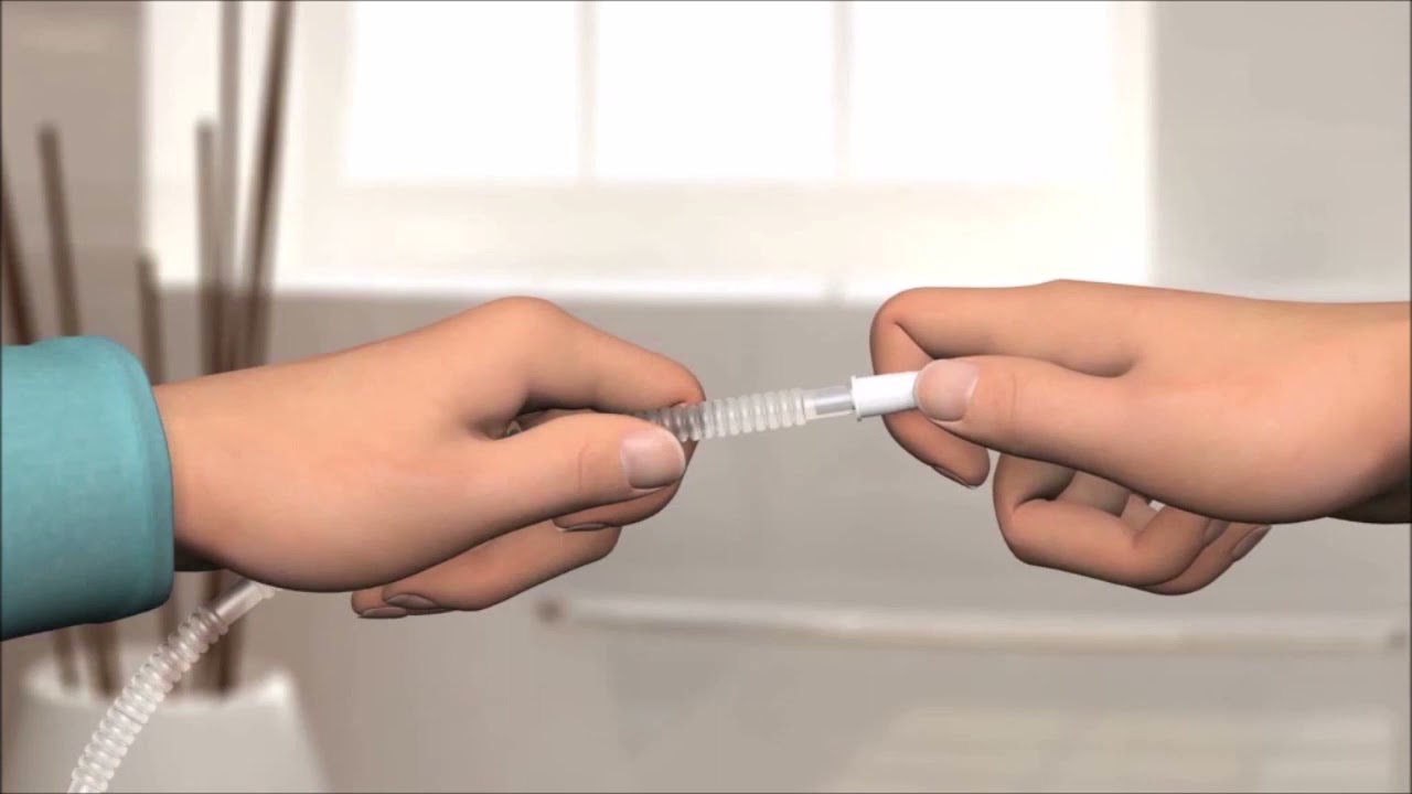 Comment utiliser la poche de jambe Conveen® - YouTube