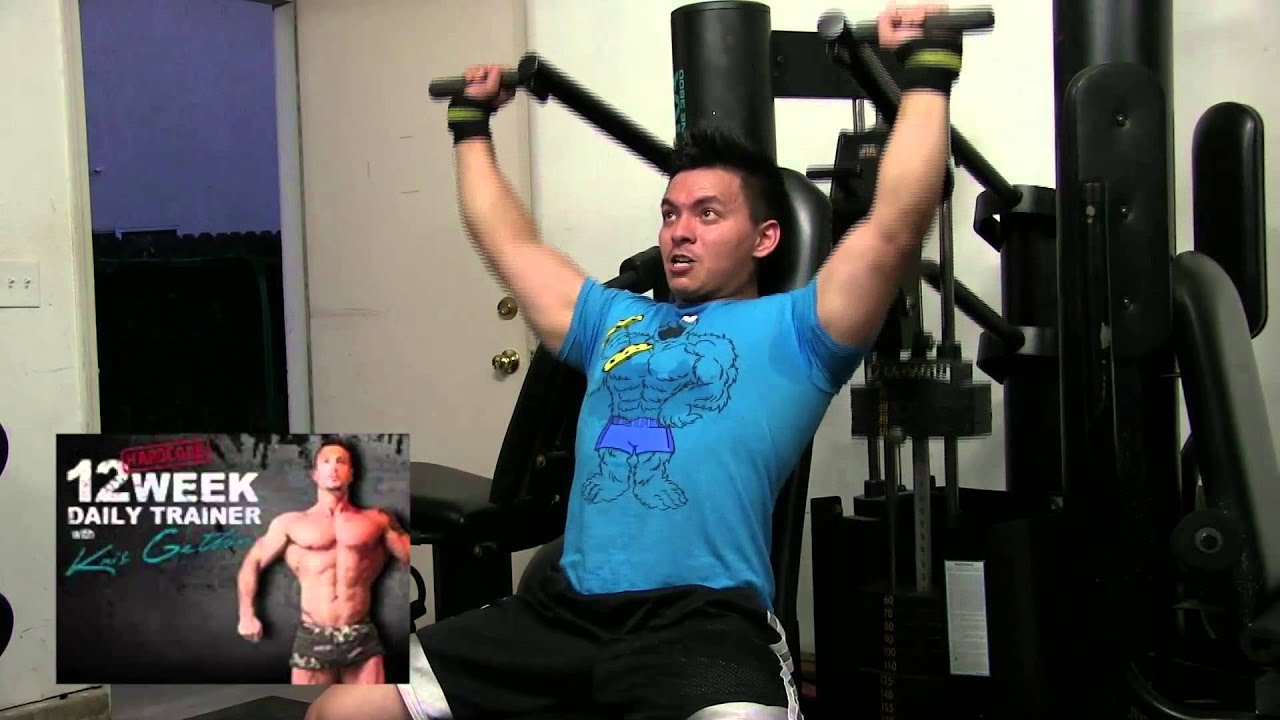 Day 10 Shoulder: 12 WEEK DAILY TRAINER Kris Gethin - YouTube