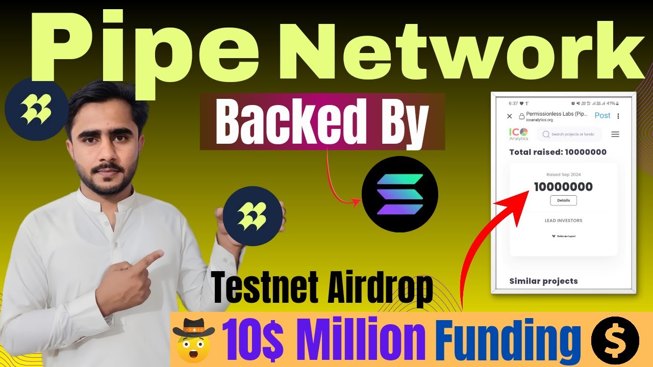 Pipe Network Airdrop Node Run Complete Guide | Pipe Network Joining ...