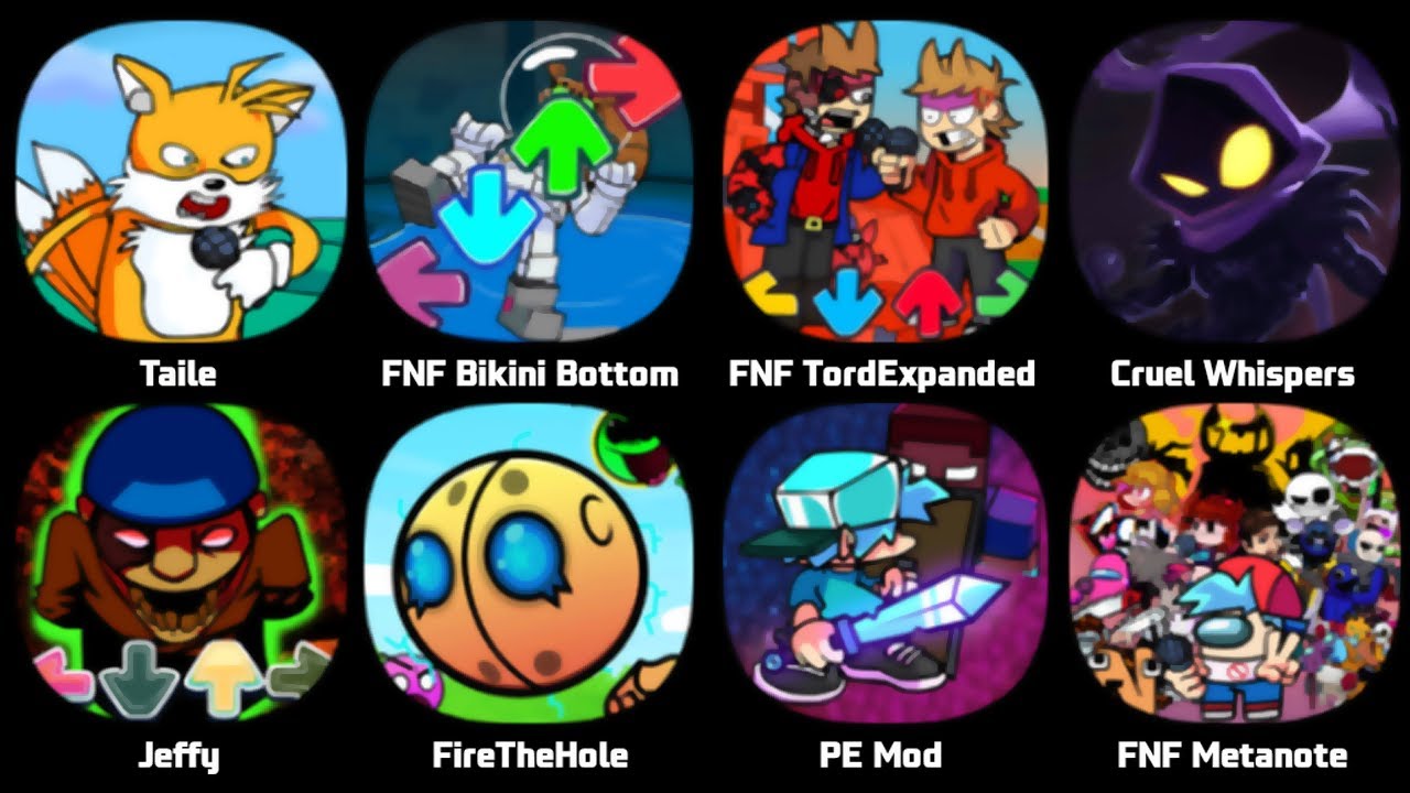 FNF Tails.EXE V2, FNF Dead Hope, FNF Mistful Crimson Morning, FNF CN ...