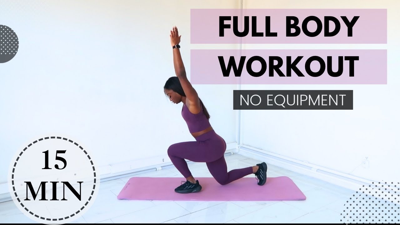 BEGINNER FRIENDLY FULL BODY WORKOUT: at home, no equipment needed ...