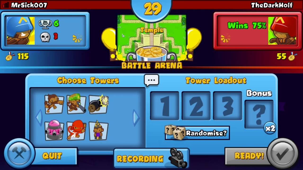 Bloons td battles #3 victory!!! - YouTube