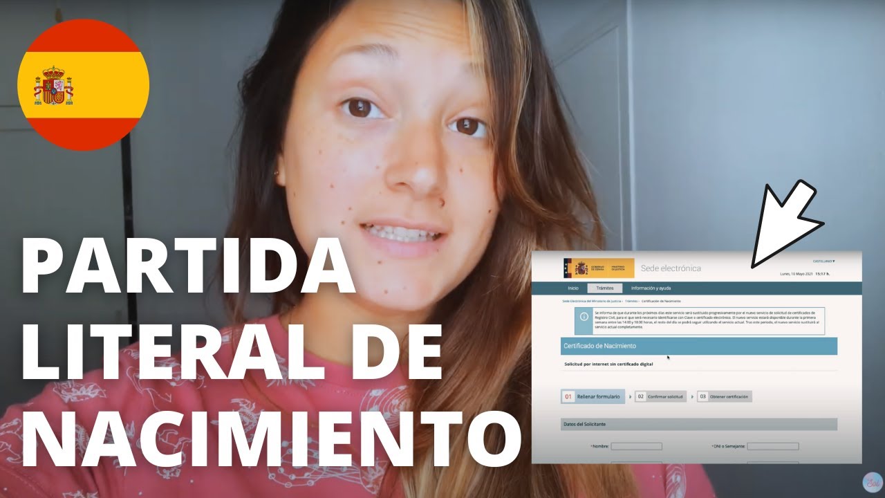 📄 ️ CÓmo Pedir Partida Literal De Nacimiento En EspaÑa Paso A Paso