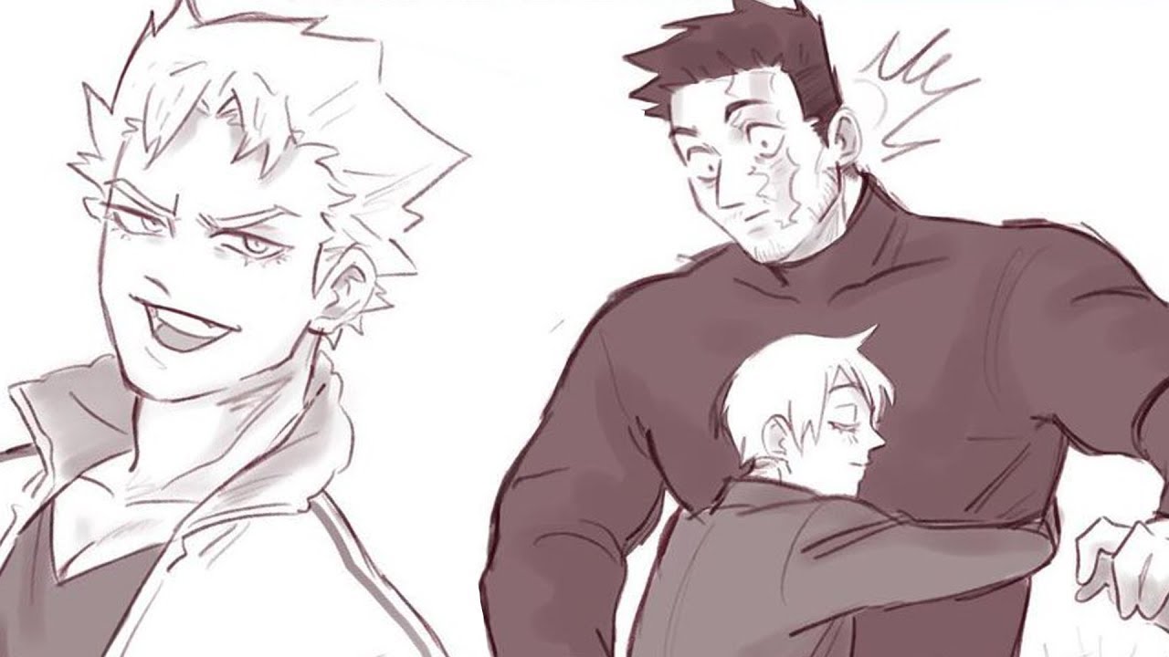 Todoroki Hugs Endeavor For Mney BNHA Comic Dubs MHA Boku No Hero ...