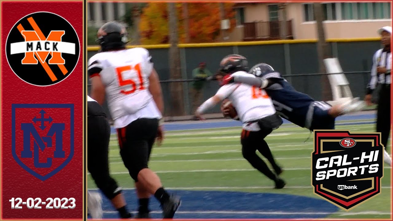 !! OFFICIAL HIGHLIGHTS !! McClymonds at Marin Catholic Football - YouTube