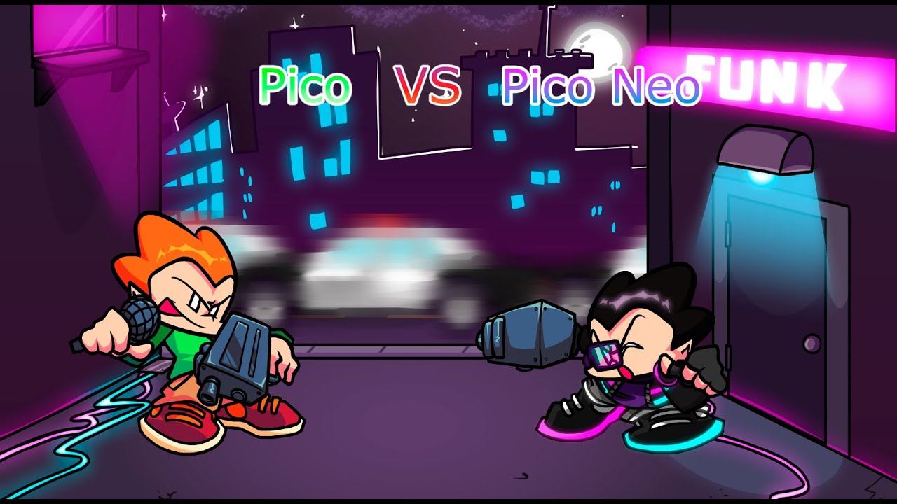 FNF SN KM Psych Engine - Pico Neo Cover - Pico vs Pico Neo - YouTube