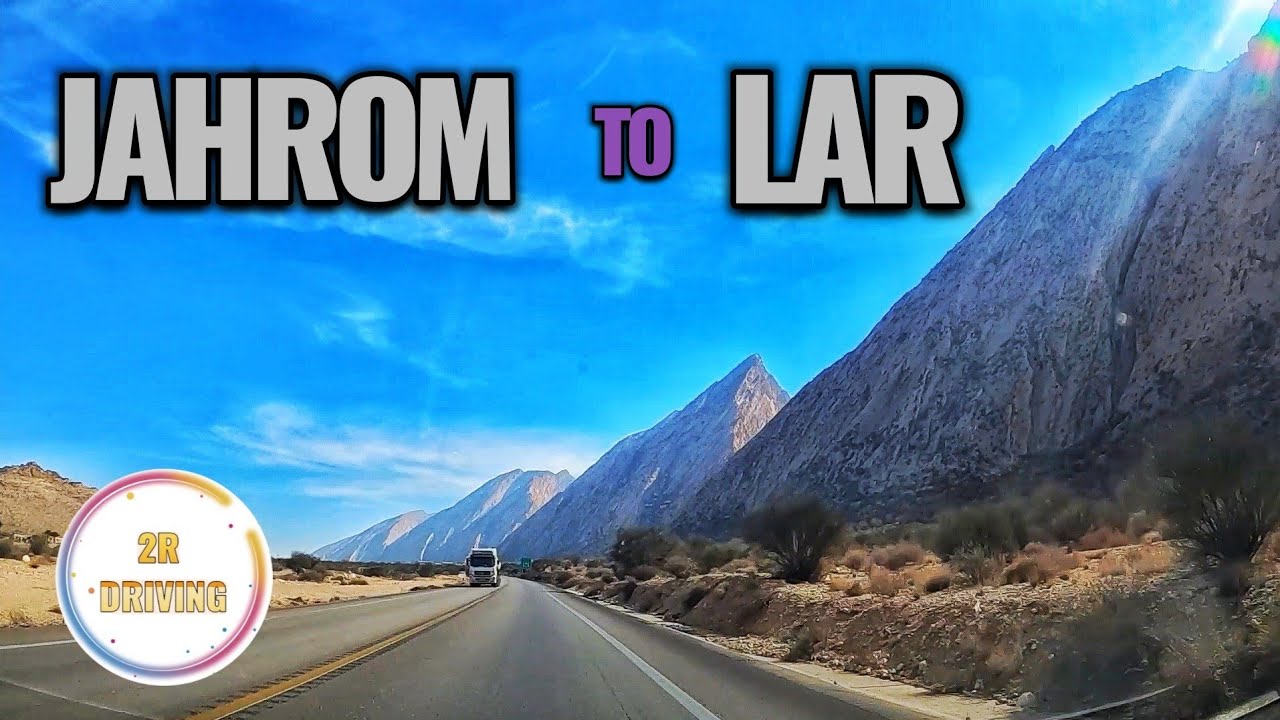 Jahrom to Larestan road trip : Enjoying mild winter weather Iran 2025 ...