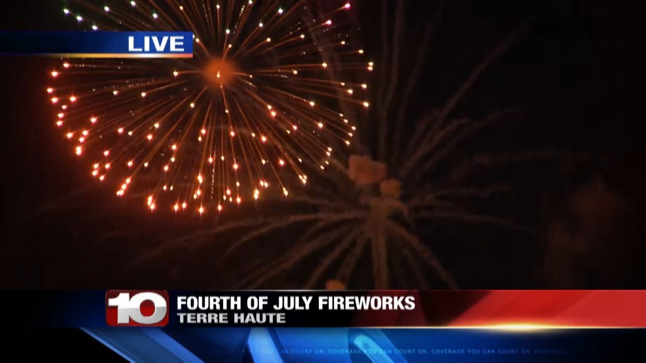 4th of July fireworks in Terre Haute - YouTube