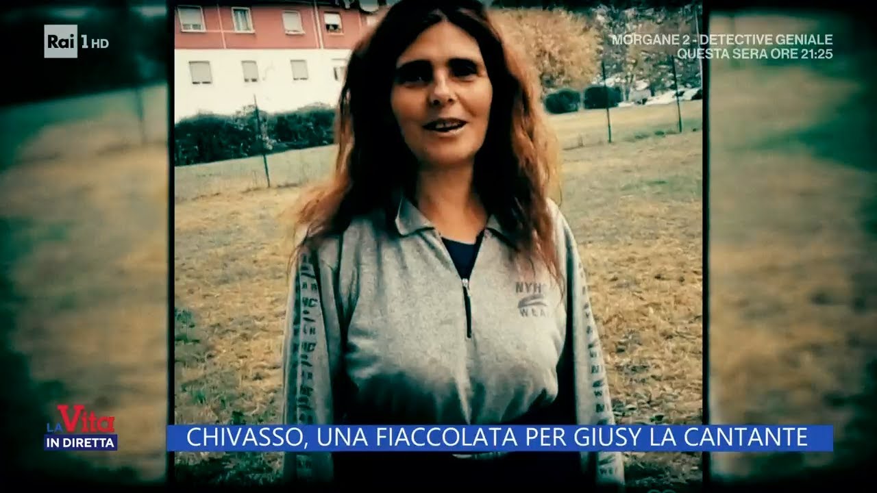 Giusy la cantante, chi è l'uomo misterioso? - La Vita in diretta 18/10 ...