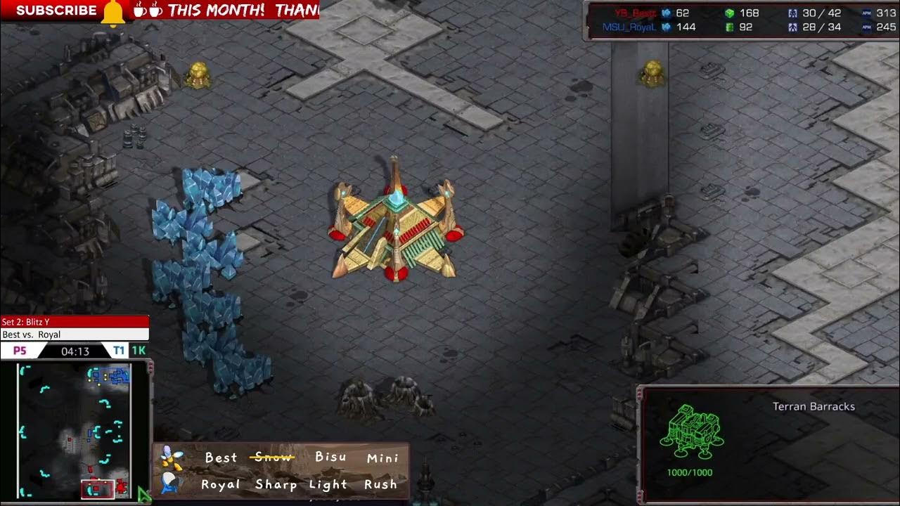 KCM 2024 S1 Final Set 2 PvT @ Blitz Y | Starcraft Commentary - YouTube