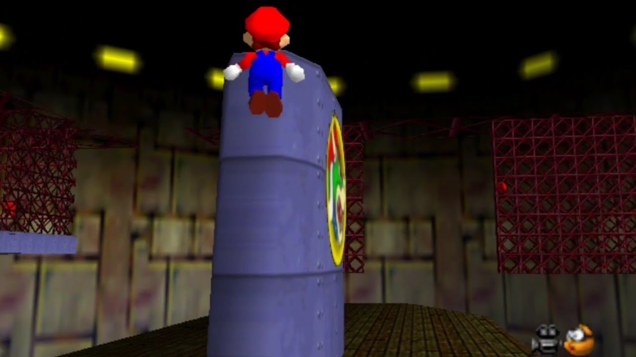 Super Mario 64 - El Submarino de Bowser, En el Muelle. - YouTube