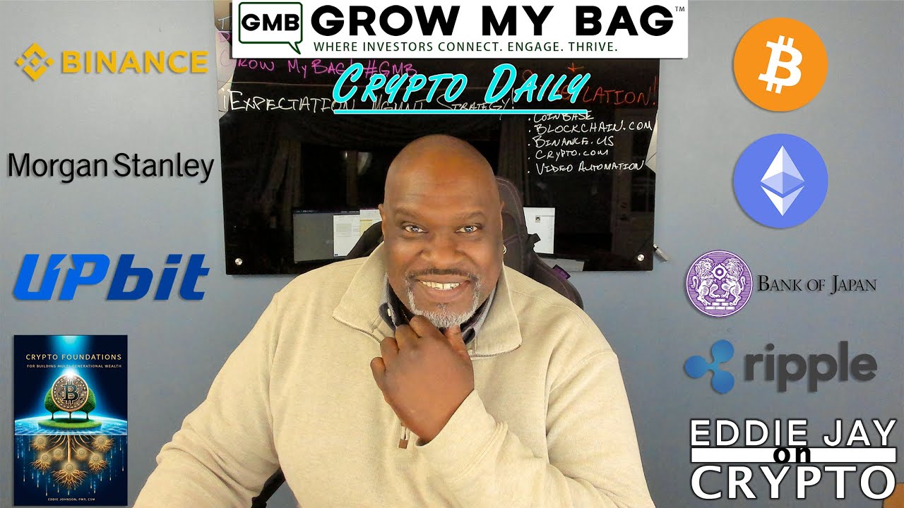 Morgan Stanley Explores Crypto Services! BOJ Bumps Rates 25bp! CZ is ...