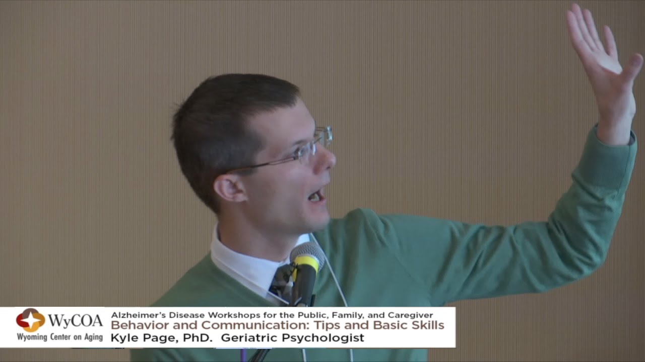 Kyle Page presents “Behavior and Communication: Tips and Basic Skills ...
