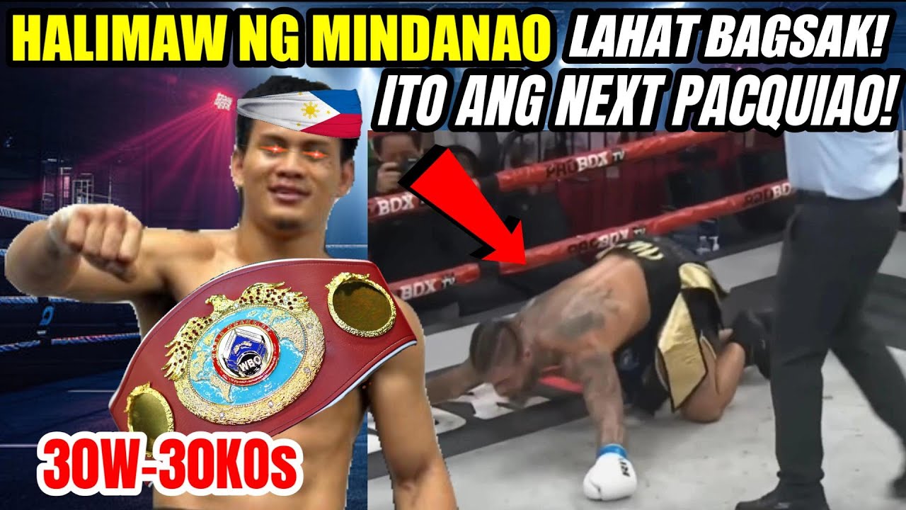 MINDORO vs POTERS 2025 LATEST | 30W - 30KOs NEXT PACQUIAO NAGPAKILALA ...