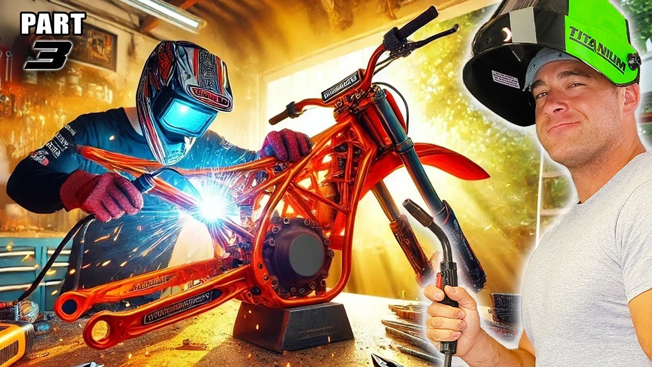 Repairing my Broken KTM Frame + Unboxing New Performance Parts! - YouTube