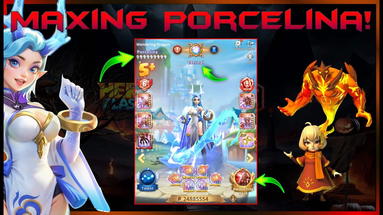 100% Maxing out Porcelina + Pulling Natalie LOL - YouTube