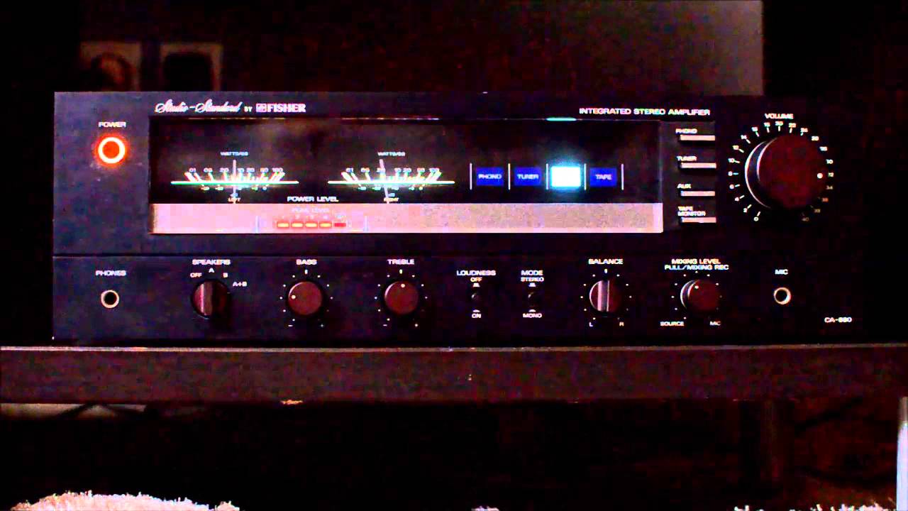 FISHER CA-880 (Beta 1) - YouTube