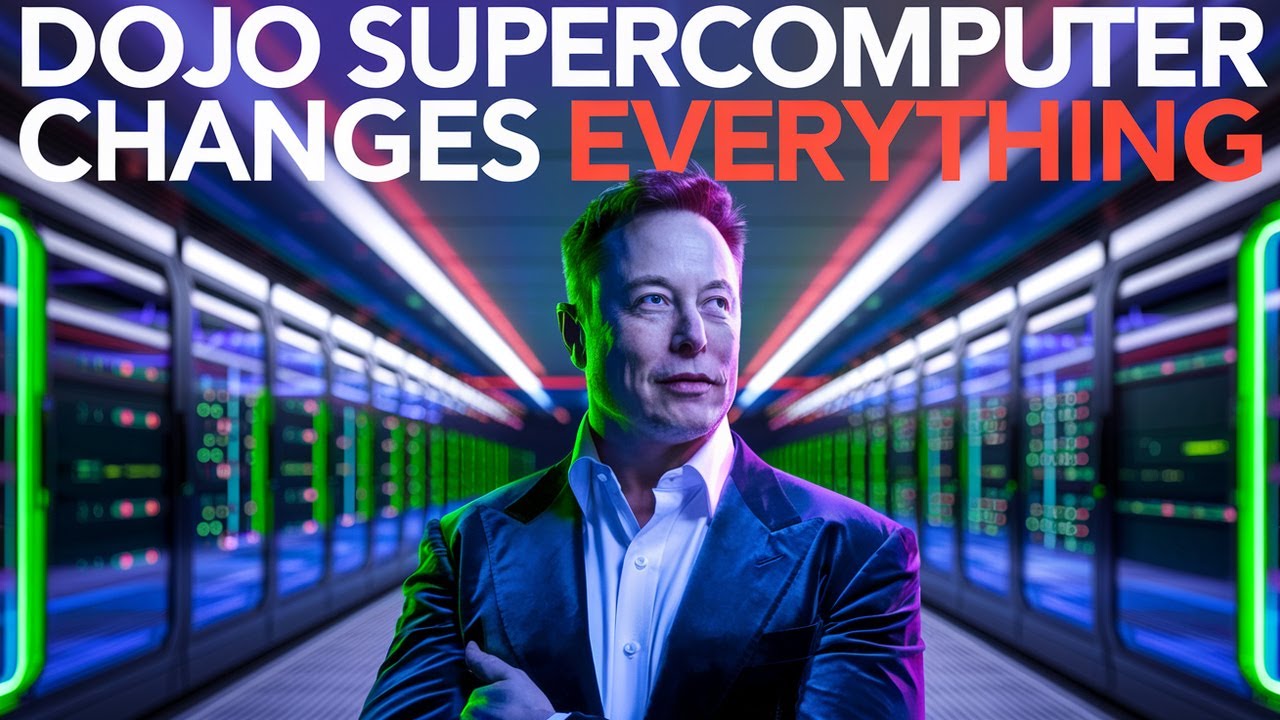 Tesla Reveals The New DOJO Supercomputer - YouTube