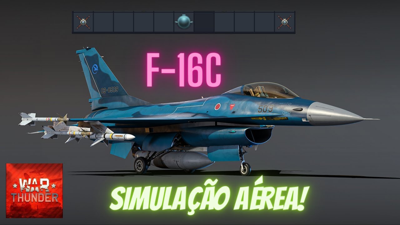 Missão: Destruir minibase e bombers na Simulação aérea War Thunder com ...