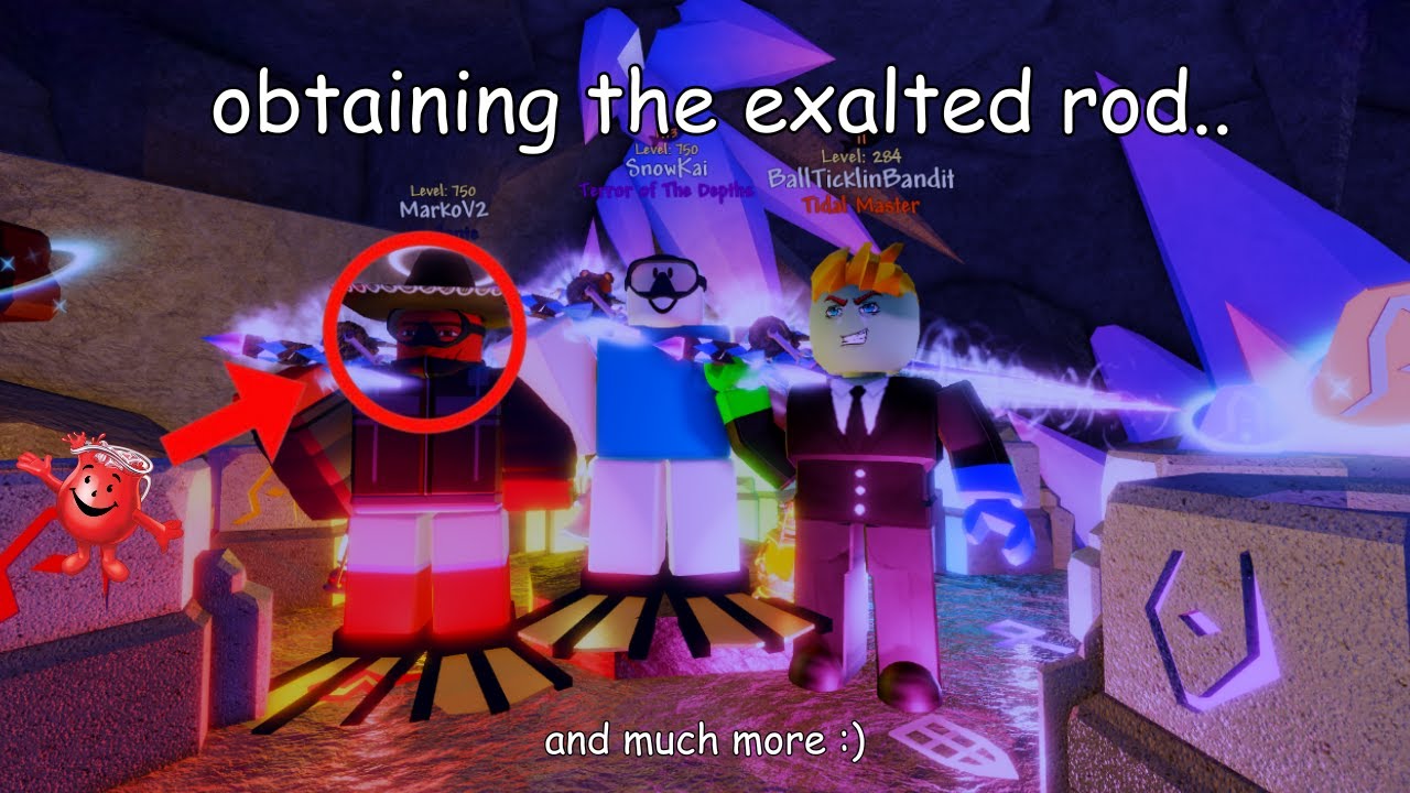 Obtaining The EXALTED ROD with 3 IDIOTS.. - YouTube