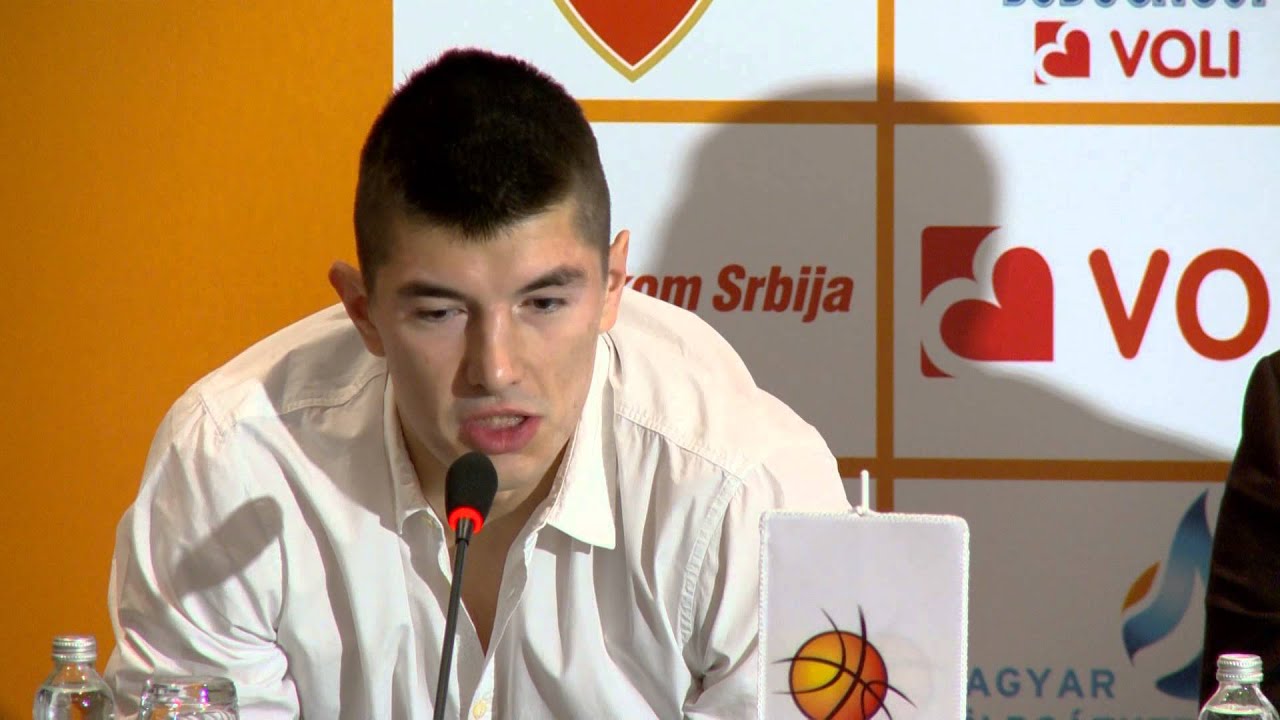 Luka Mitrović before the beginning of semi-finals - YouTube