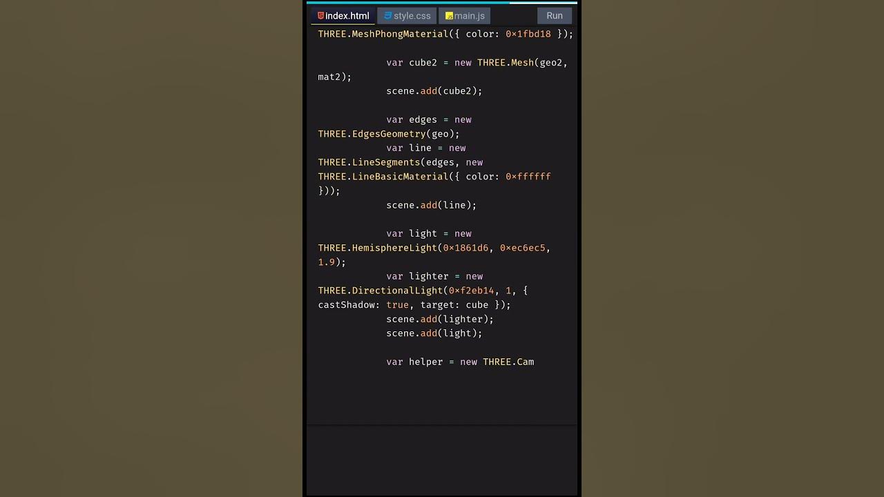 Create 3d Diamond with HTML Canvas | HTML5 Canvas Tutorial #shorts #coding #JavaScript - YouTube