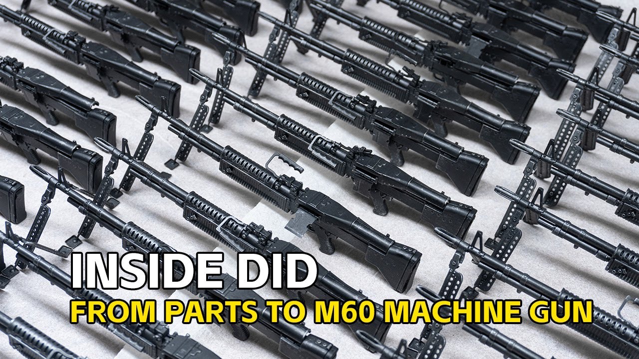 [INSIDE DID] - From Parts to M60 Machine Gun - YouTube