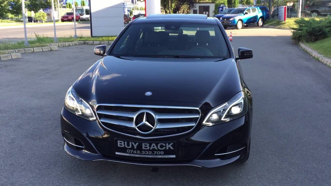 Mercedes Benz E 350 BLUETEC 4MATIC - YouTube