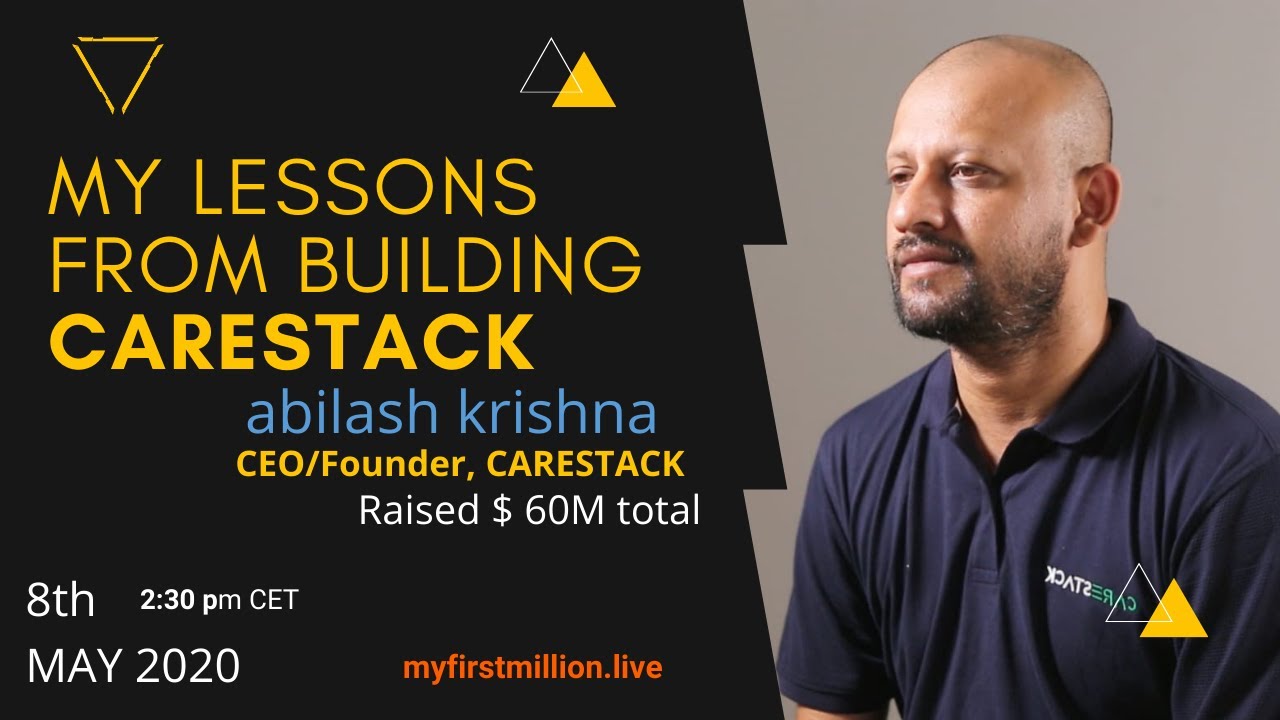 Abhilash Krishna on Lessons from Building Carestack - YouTube