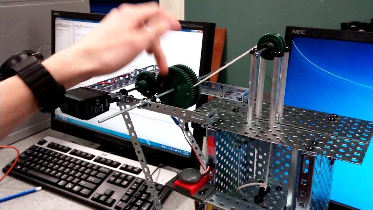 Elevator Project: PLTW POE w/VEX Equipment - YouTube