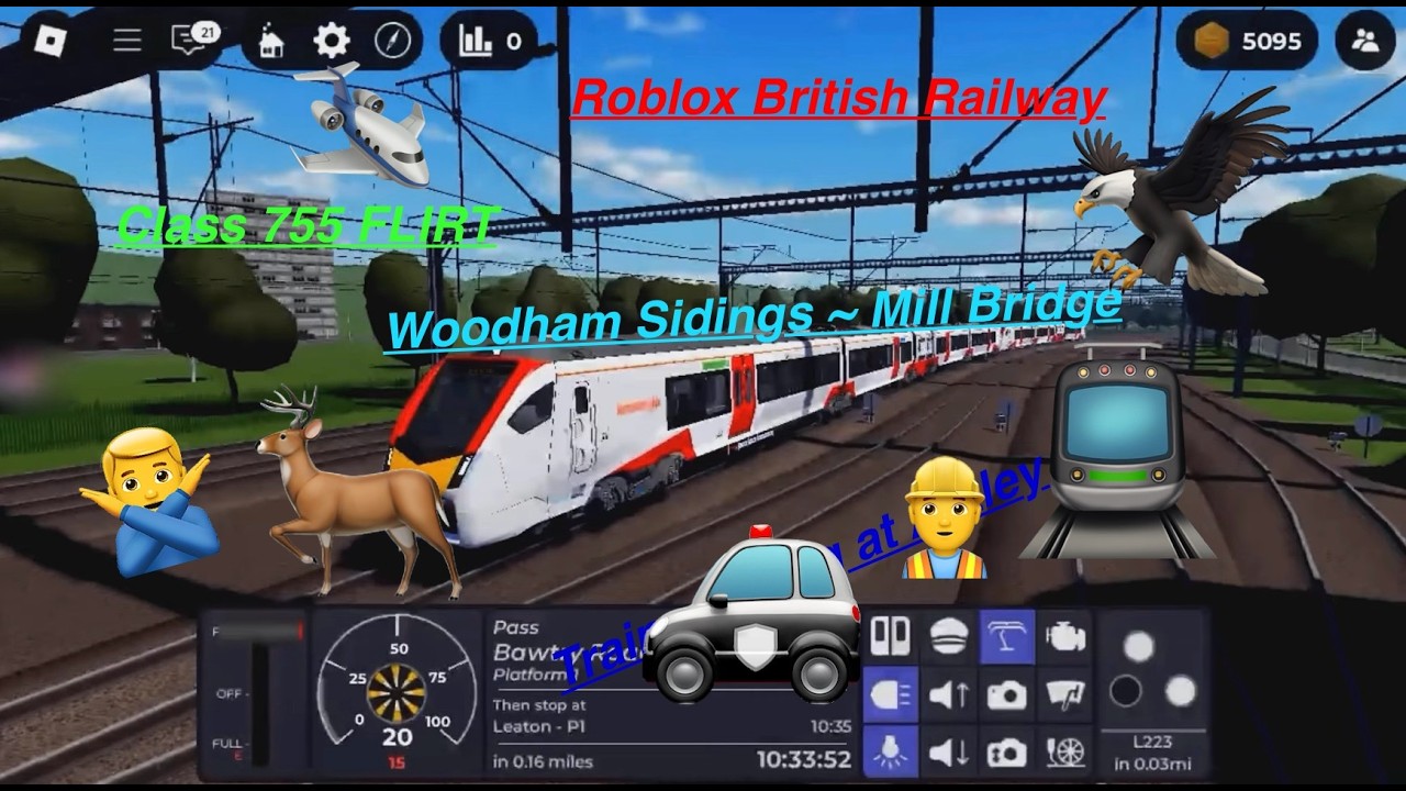Class 755 | Woodham Sidings - Mill Bridge | Trainspotting at Astley ...