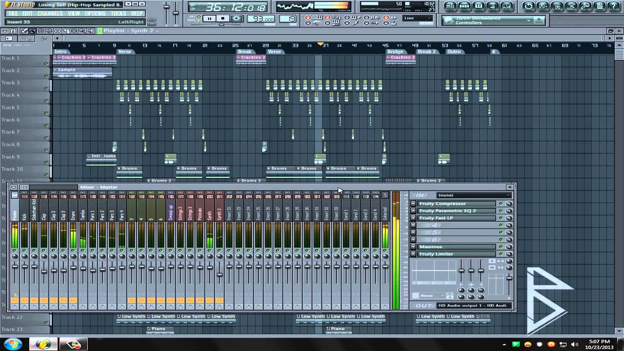 Losing Self (Hip-Hop Sampled Rap Beat Instrumental) - YouTube
