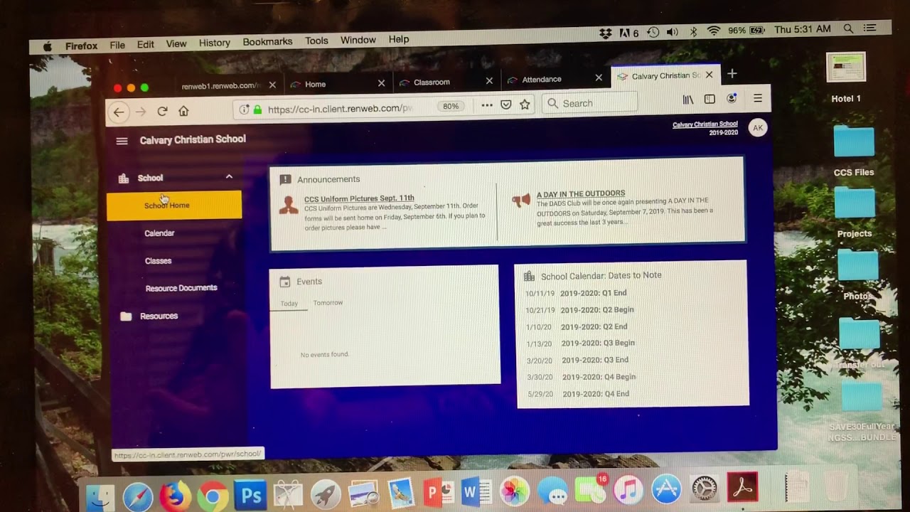 How to find information on renweb.com - YouTube