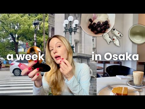 a normal week living in Osaka 🍥 Japan: grwm, coffee & rainy days