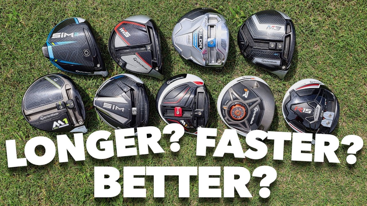 9 TaylorMade Drivers Ranked: 2013 To 2021 - YouTube