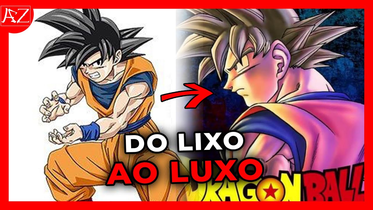 A Evolução da arte de Toyotaro em Dragon Ball - YouTube