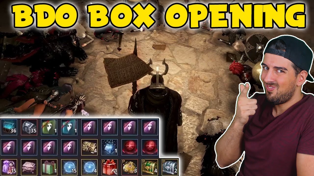 Viele verschiedene Boxen in Black Desert Online öffnen | Kriegen wir ...