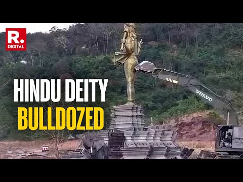 Hindu Deity Statue Demolished: Thailand Bulldozes Hindu Heritage Structure In Cambodia