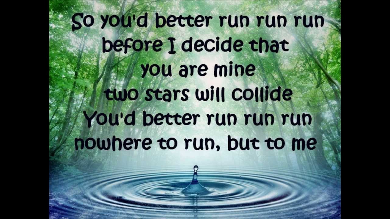Celeste Buckingham - Run run run~ Lyrics - YouTube