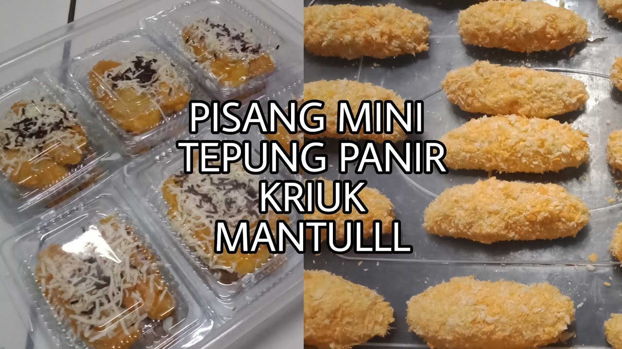 RESEP PISANG MINI KRISPI IDE USAHA BANGET - YouTube