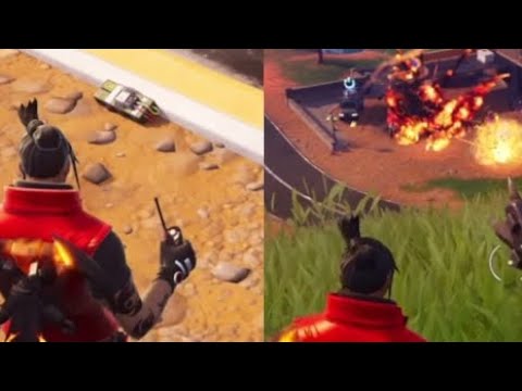 fortnite remote explosives trap - YouTube