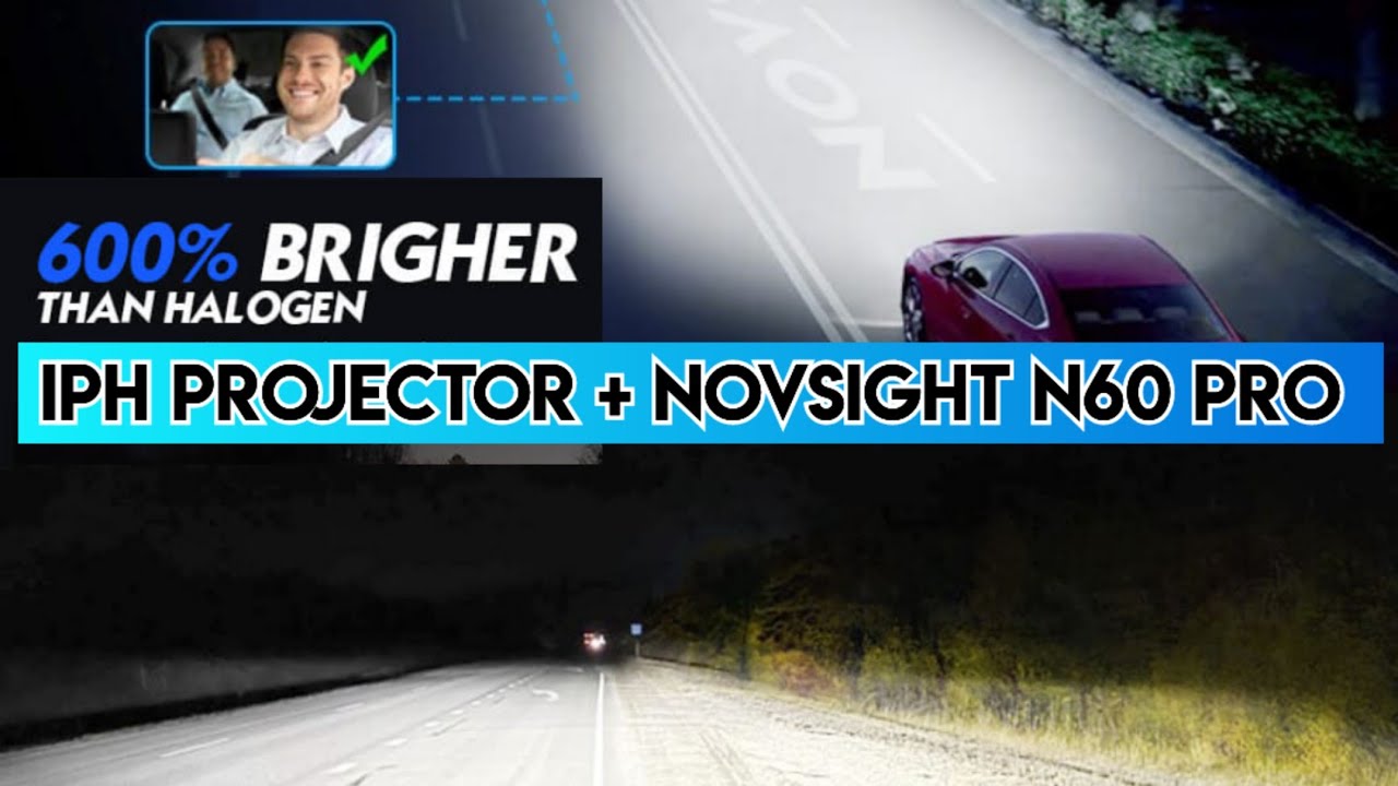 Unlock Ultimate Visibility: IPH Projector Fog Lamps & Novsight N60 Pro ...
