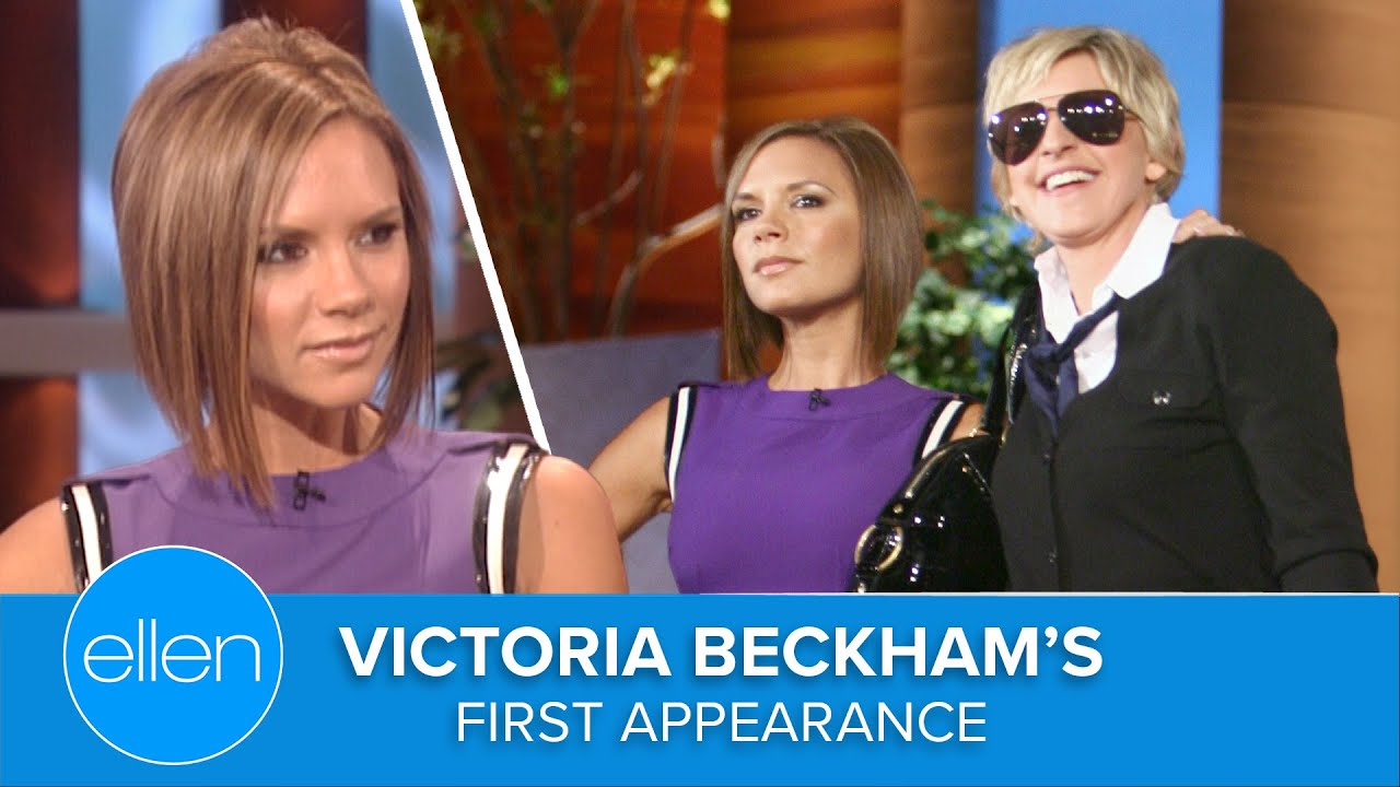 Victoria Beckham’s First Appearance on ‘Ellen’ - YouTube