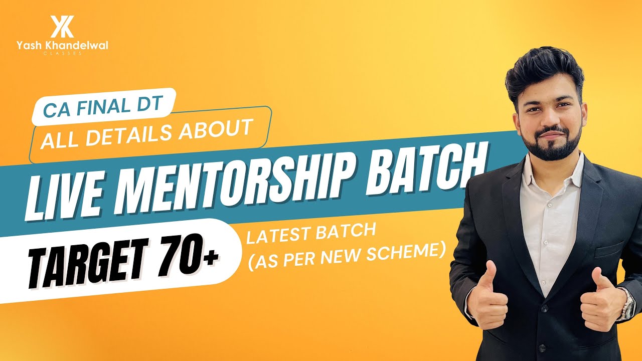 Target 70+ | How to Prepare DT for May 24| Live Mentorship Batch ...