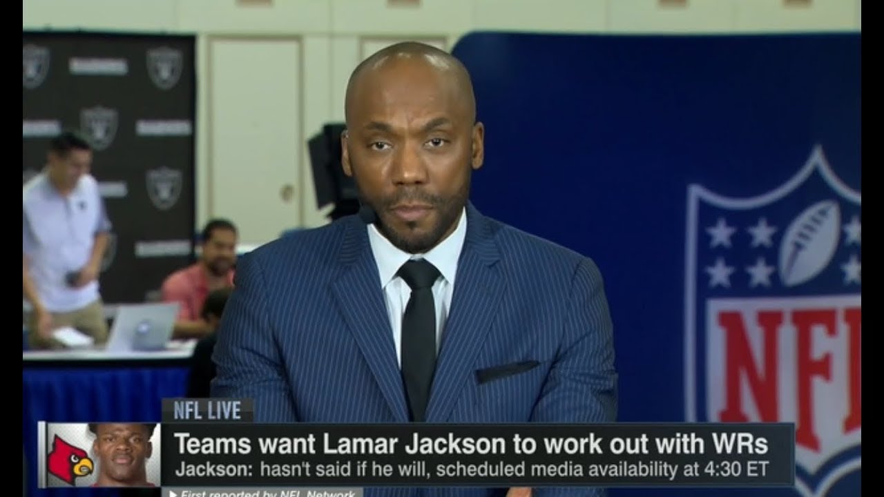 Lamar Jackson Switch to WR? | NFL Live 2018 Combine | Mar 2, 2018 - YouTube