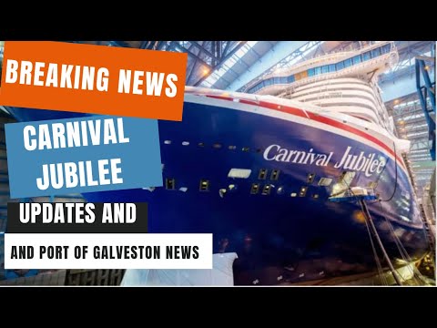Exciting Carnival Jubilee Updates & Port of Galveston News! - YouTube