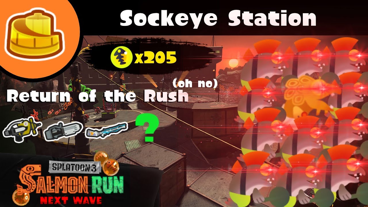 Goofiest Session Ever: 205 Eggs on Sockeye Station [Splatoon 3 ...