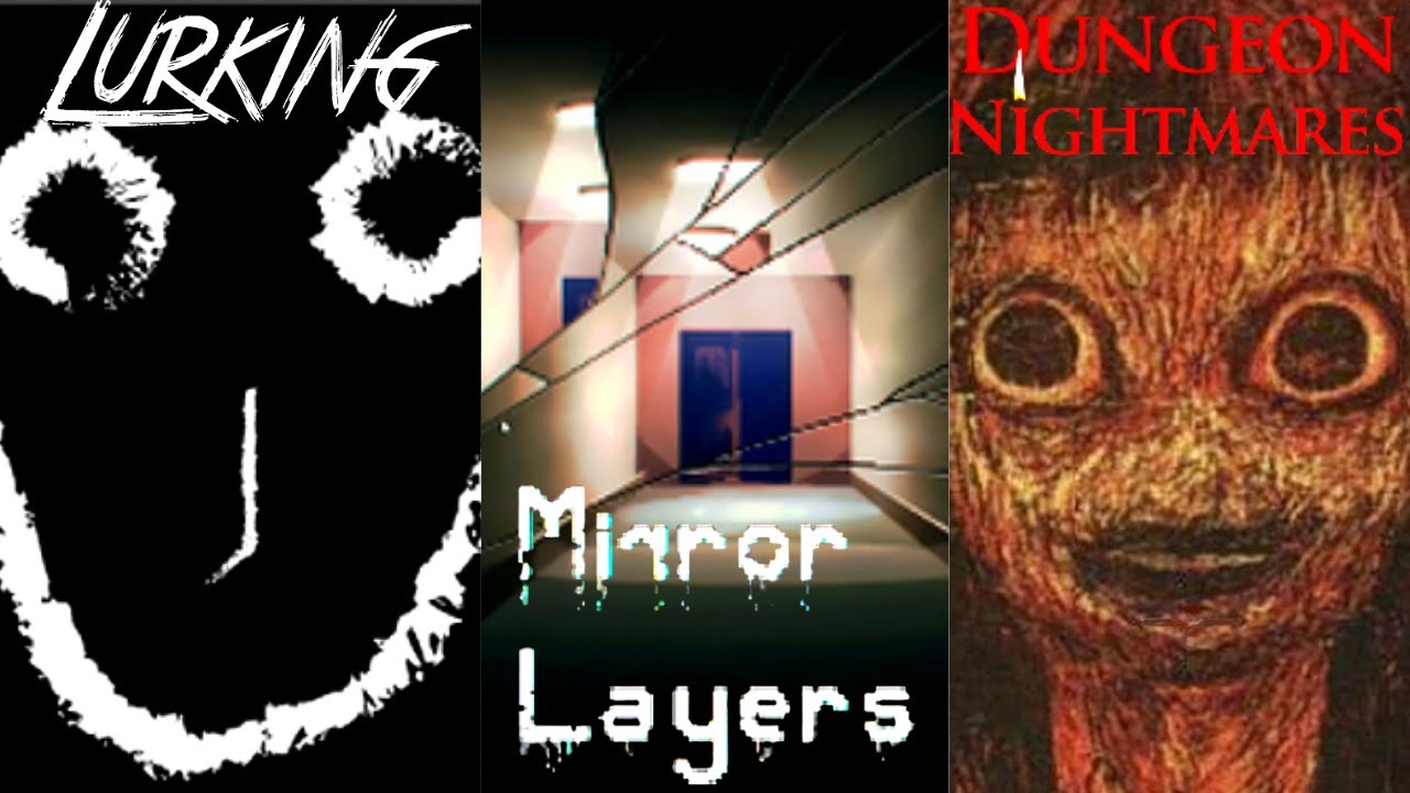 4 HORROR GAMES - LURKING, MIRROR LAYERS, DUNGEON NIGHTMARES, & THE ...