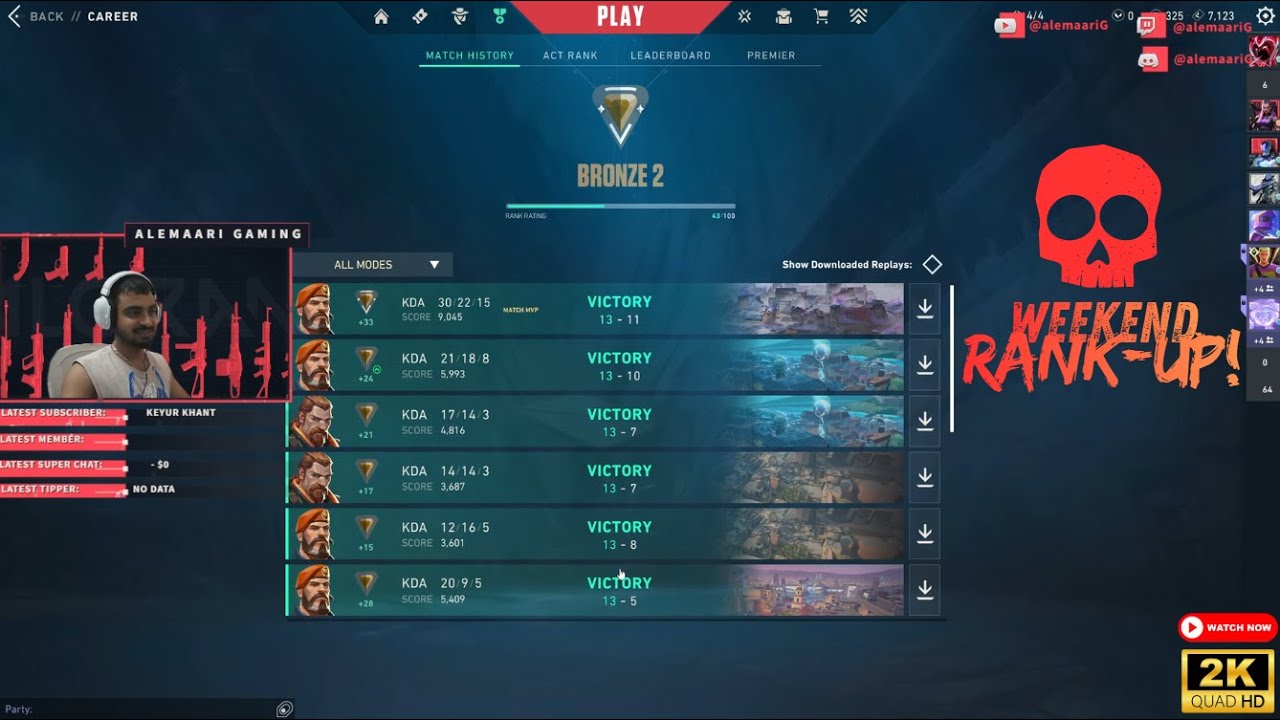 Alemaari Gaming's Path to Radiant | Episode 40 | 100 days Bronze to ...