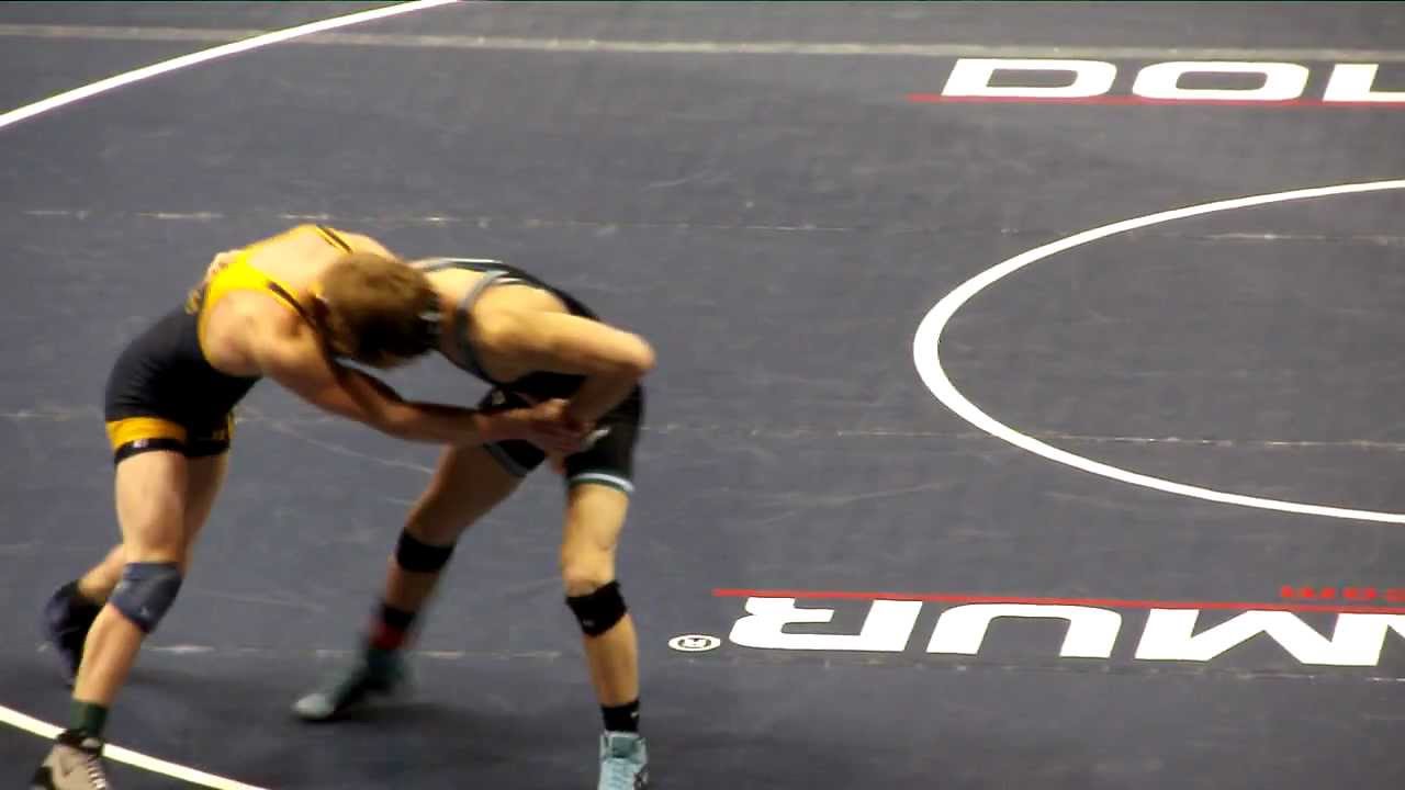 Larry Bomstad Vs. Garret Hoffner Minnesota State Wrestling Semi Finals ...